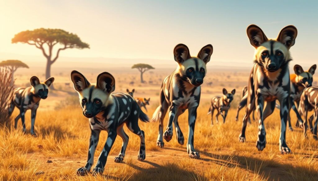 African Wild Dog Facts for Kids: The Painted Wolves That Never Quit ...
